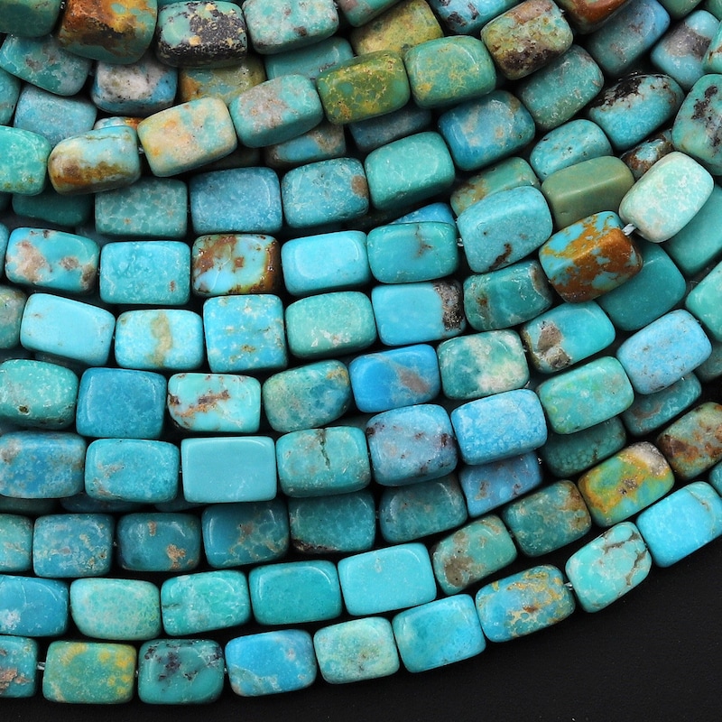 Kingman Turquoise Beads - Etsy