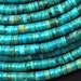 16inch Orange Blue Matrix Turquoise Gemstone Round Disco 6mm 8mm 10mm ...