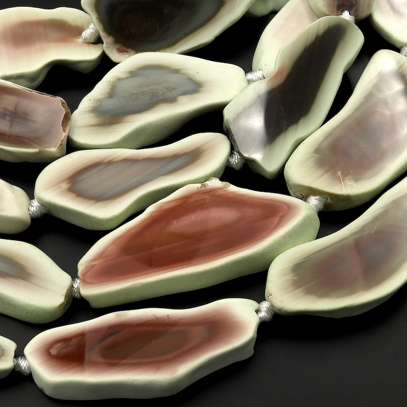 Freeform Multicolor Jasper - Etsy