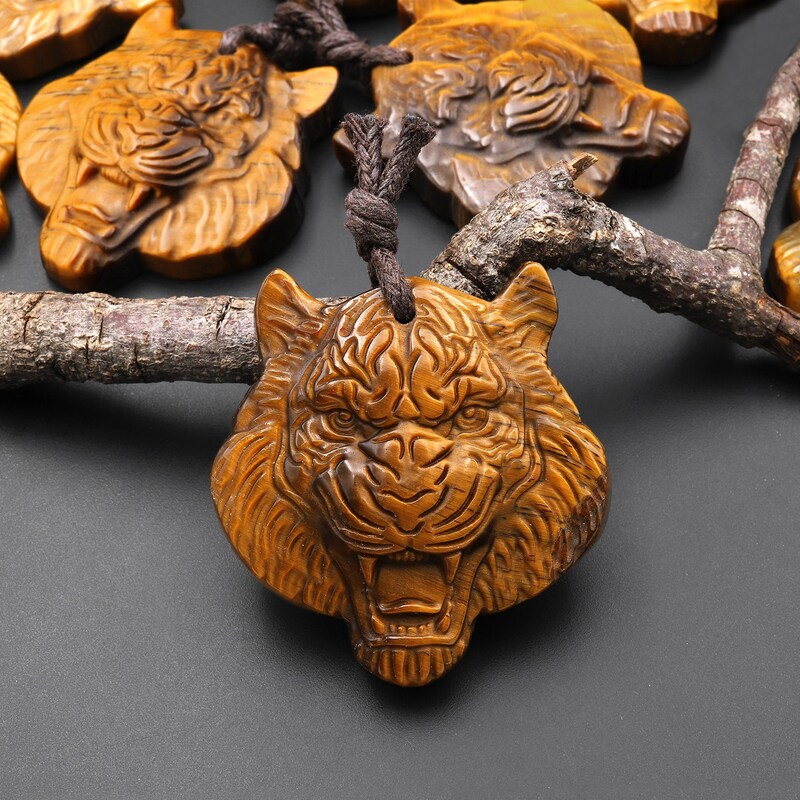 Carved Tiger - Etsy