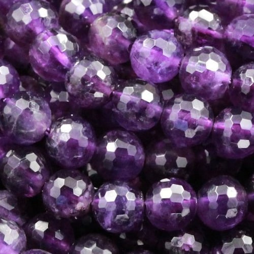 Natural Cape Amethyst Beads 6mm 8mm 10mm 12mm Round Beads - Etsy