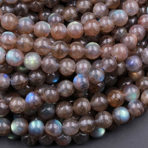 Extremely Rare Natural Red Labradorite 4mm 6mm 8mm 10mm 12mm - Etsy