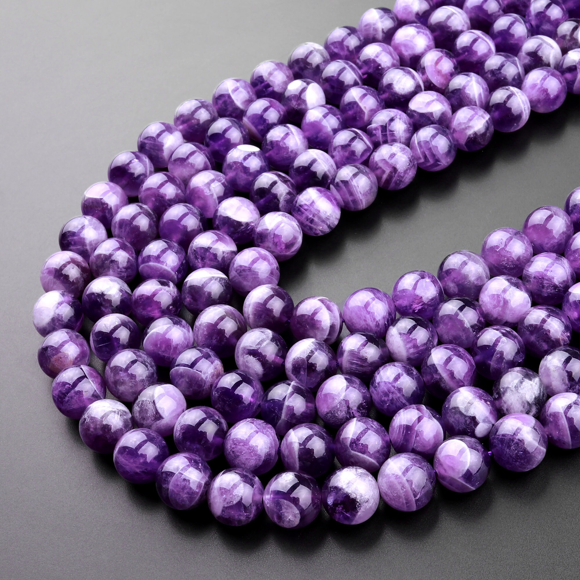 Natural Cape Amethyst Beads 6mm 8mm 10mm 12mm Round Beads - Etsy