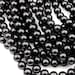 A Genuine Natural Black Tourmaline Beads 4mm 6mm 8mm 10mm 12mm Round ...