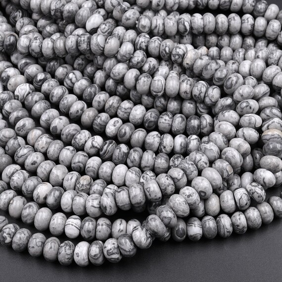 Natural Gray Gray Crazy Lace Jasper Map Stone Jasper Grey - Etsy