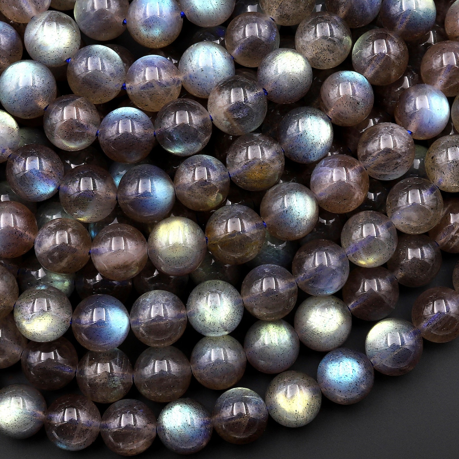 Extremely Rare Natural Red Labradorite 4mm 6mm 8mm 10mm Round Beads ...