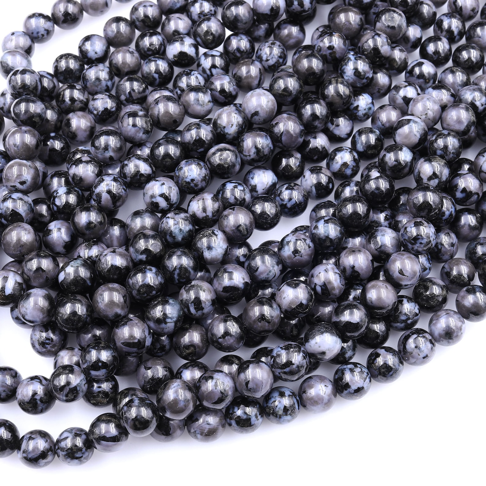 AAA Indigo Gabbro 4mm 6mm 8mm 10mm Round Beads Aka Mystic - Etsy