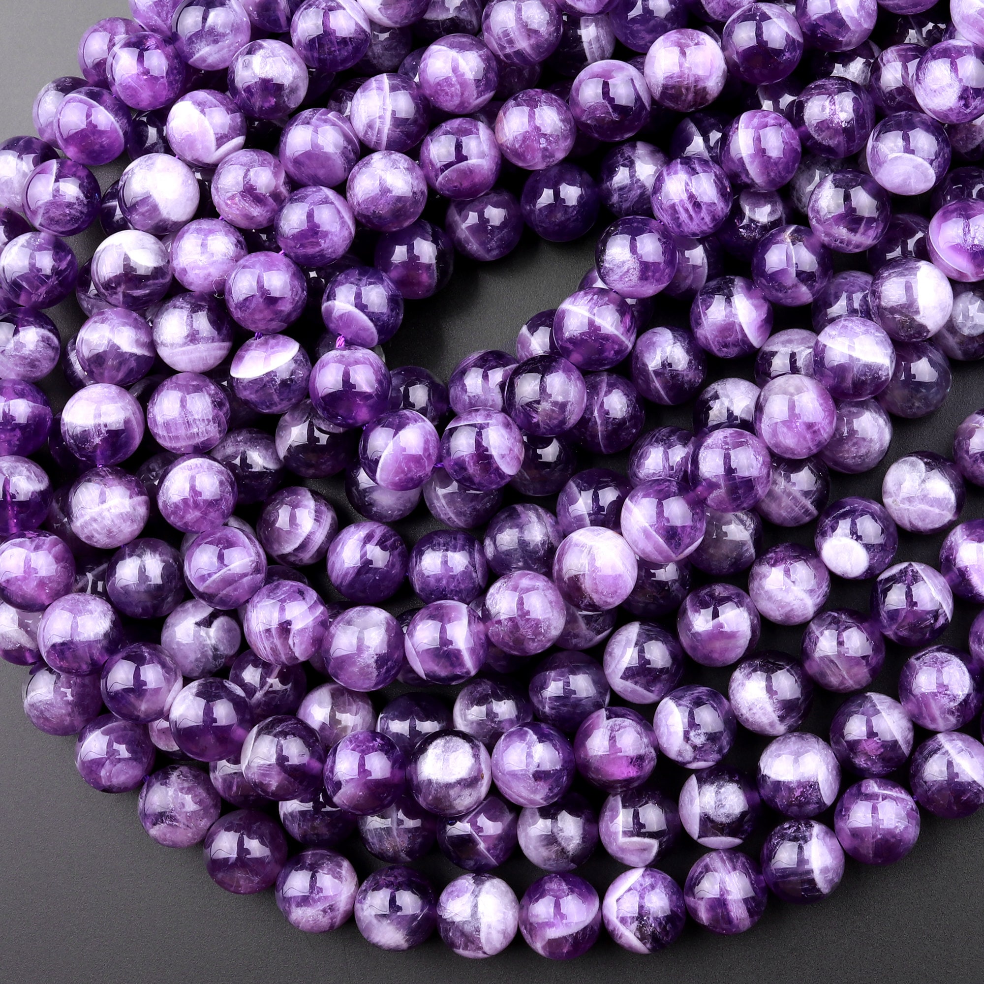 Natural Cape Amethyst Beads 6mm 8mm 10mm 12mm Round Beads - Etsy