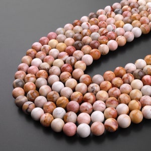 Rare American Natural Hidden Valley Jasper From Idaho USA 6mm 8mm 10mm ...