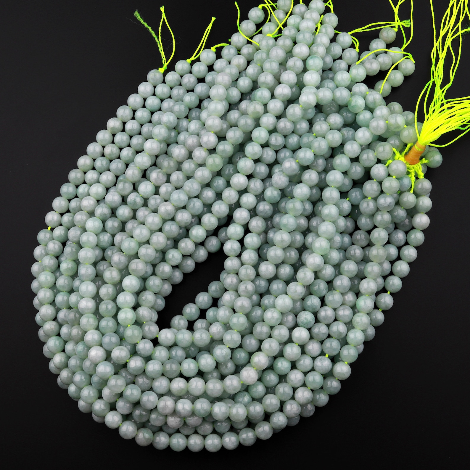 Natural Soft Green Burmese Jade Burma Jade 4mm 6mm 8mm 10mm - Etsy