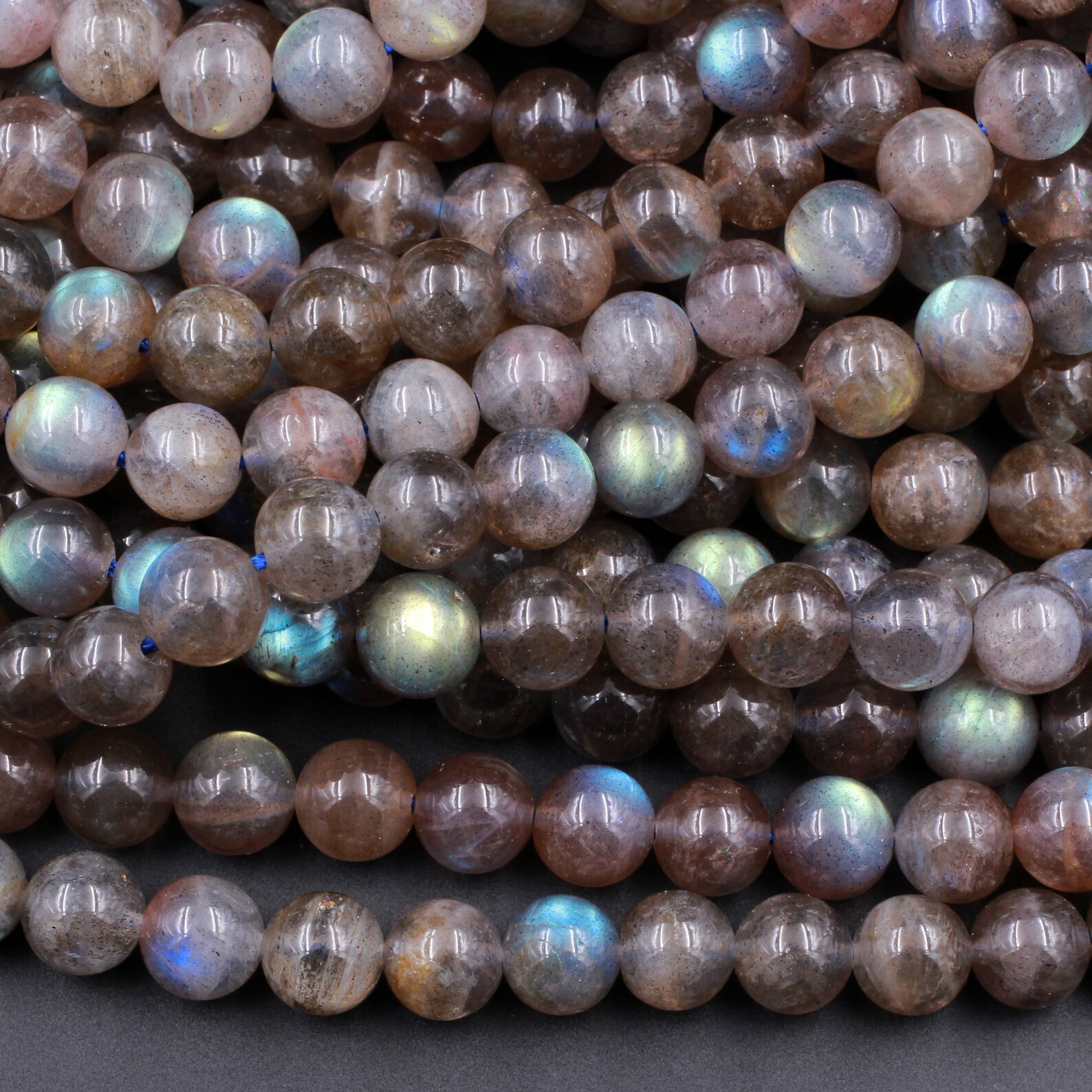 Extremely Rare Natural Red Labradorite 4mm 6mm 8mm 10mm 12mm | Etsy