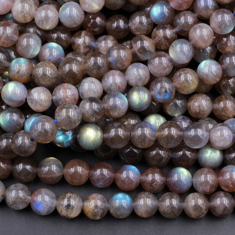 Extremely Rare Natural Red Labradorite 6mm 8mm 10mm 12mm | Etsy