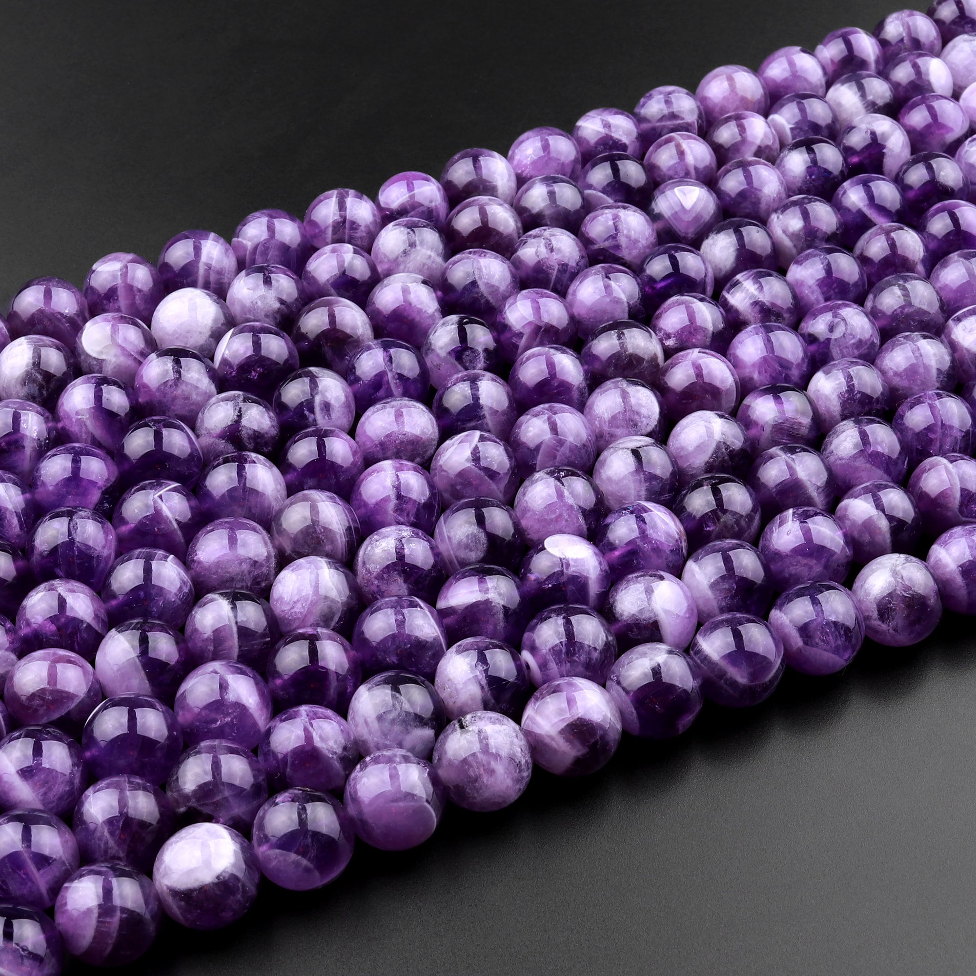 Natural Cape Amethyst Beads 6mm 8mm 10mm 12mm Round Beads - Etsy