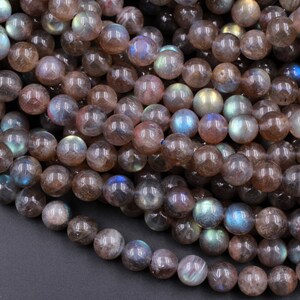 Extremely Rare Natural Red Labradorite 4mm 6mm 8mm 10mm 12mm - Etsy