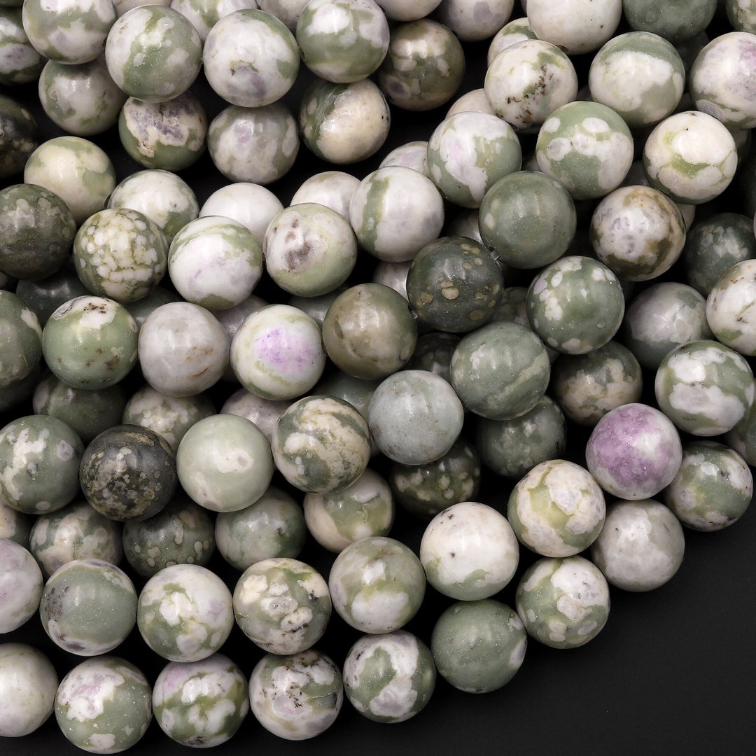Natural Peace Jasper 4mm 6mm 8mm 10mm Round Beads 15.5" Strand - Etsy