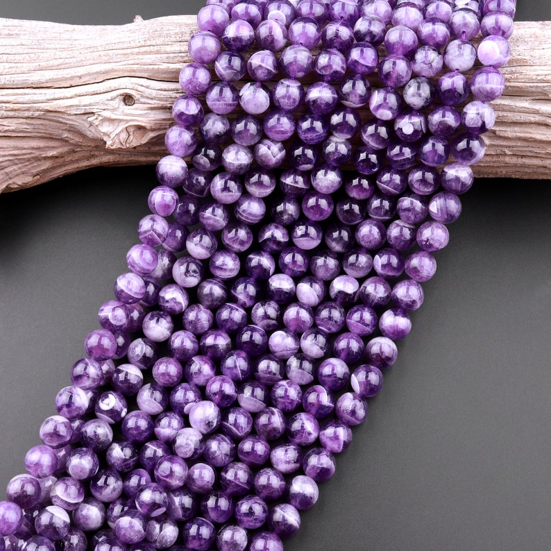 Natural Cape Amethyst Beads 6mm 8mm 10mm 12mm Round Beads - Etsy