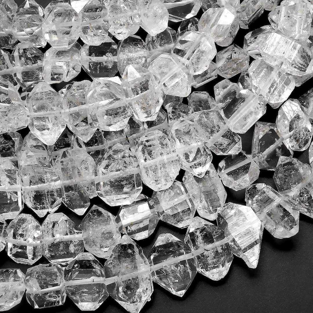 Extremely Rare AAA Grade Super Clear Natural Herkimer Diamond Quartz ...