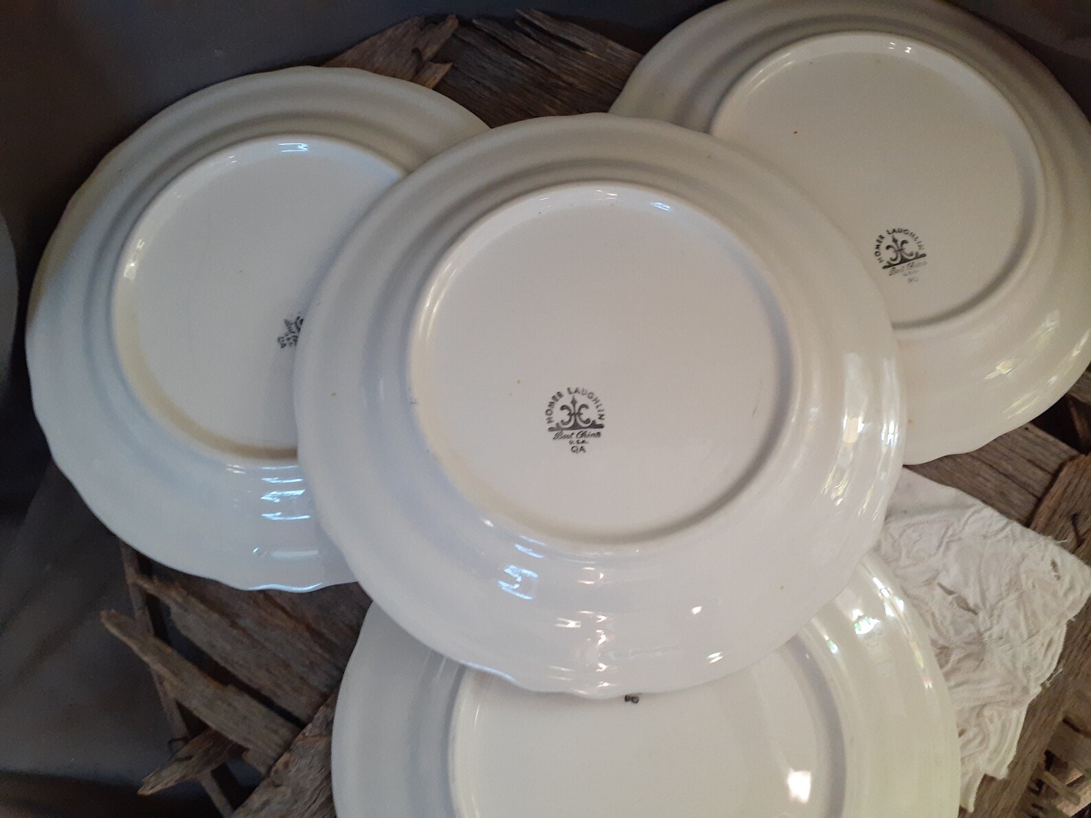 1970s Dinner Plates by Homer Laughlin Best China Set of 4 - Etsy