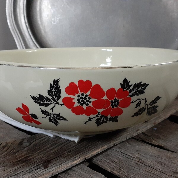 Hall China Red Poppy - Etsy