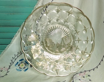 Silver Cake Plate - Etsy