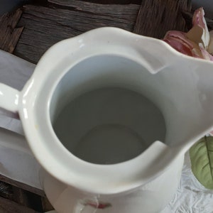 Vintage German Lusterware Coffee Pot / Teapot Pink Yellow | Etsy