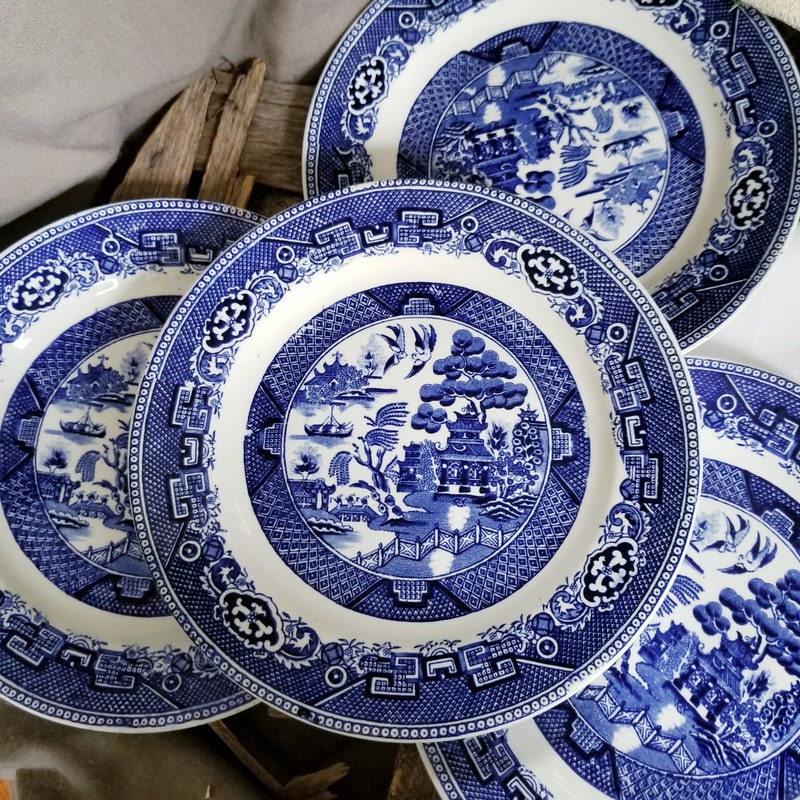 Antique China Plates - Etsy