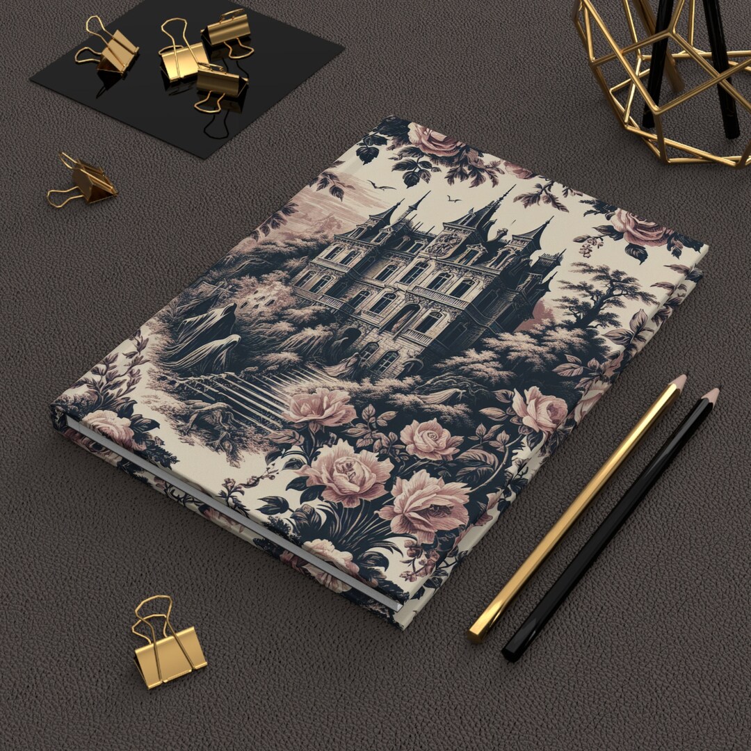 Haunted Gothic Mansion Hardcover Journal Dream Journal, Idea Journal ...