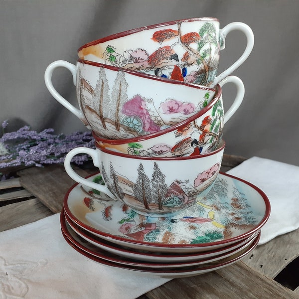 Geisha Tea Cups - Etsy