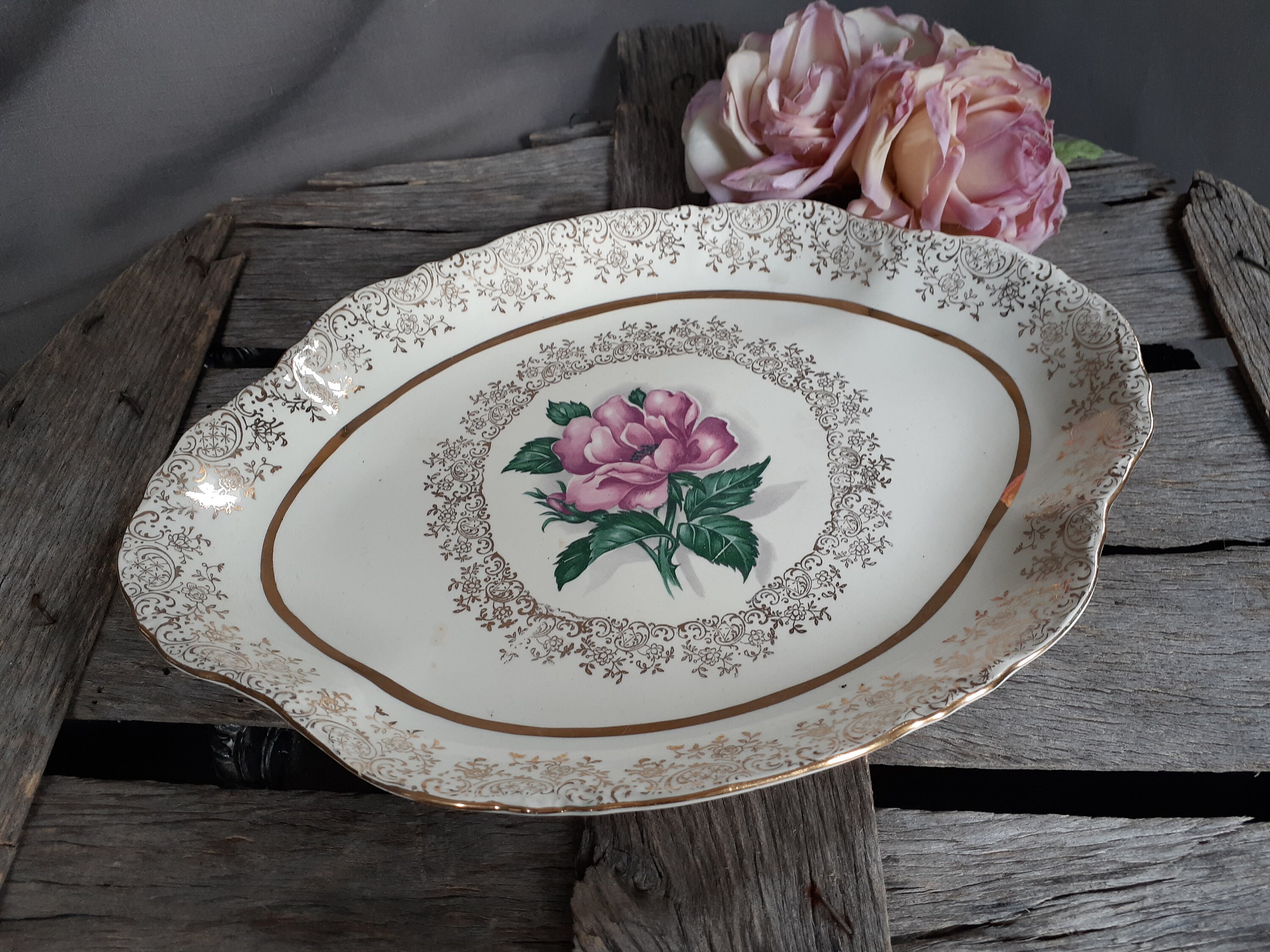 Kitchen & Dining Plates 1945-51 Jyoto Made in Occupied Japan Dinner ...