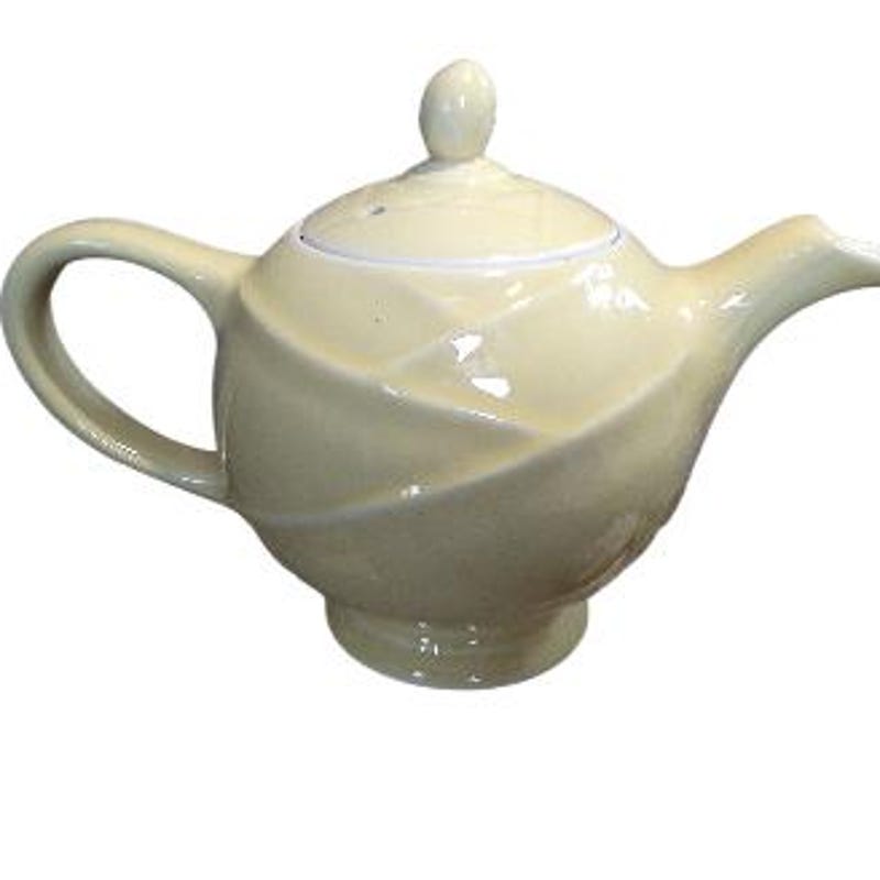 Yellow Teapot - Etsy
