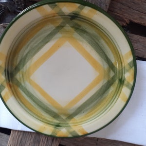 Vernonware Gingham Set of 3 Bread & Butter Plates 1949-58 - Vintage ...