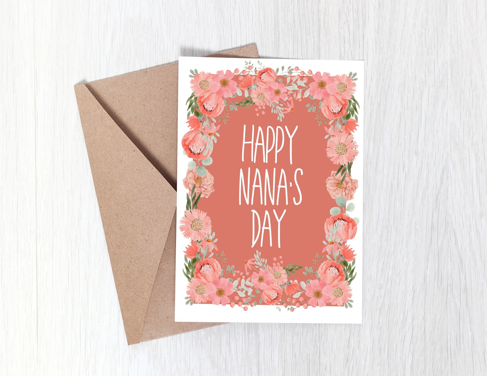 Happy Birthday Nana Card Card for Grandmother Card for Nana - Etsy