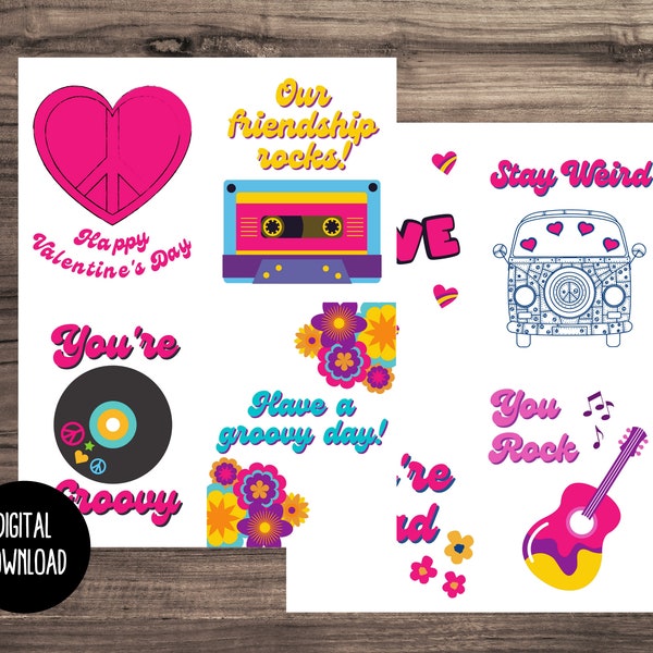 Hippie Valentine - Etsy