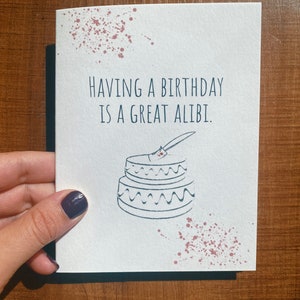 Funny Birthday Card, True Crime Birthday Card, Serial Killer, True ...