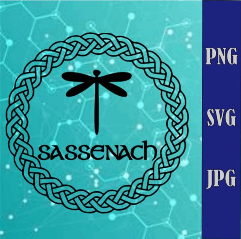 OUTLANDER SVG FILES - Dinna Fash Sassenach - 4 Designs! - Etsy