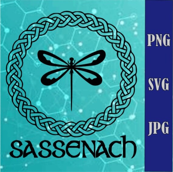 OUTLANDER SVG FILES Dinna Fash Sassenach 4 Designs | Etsy