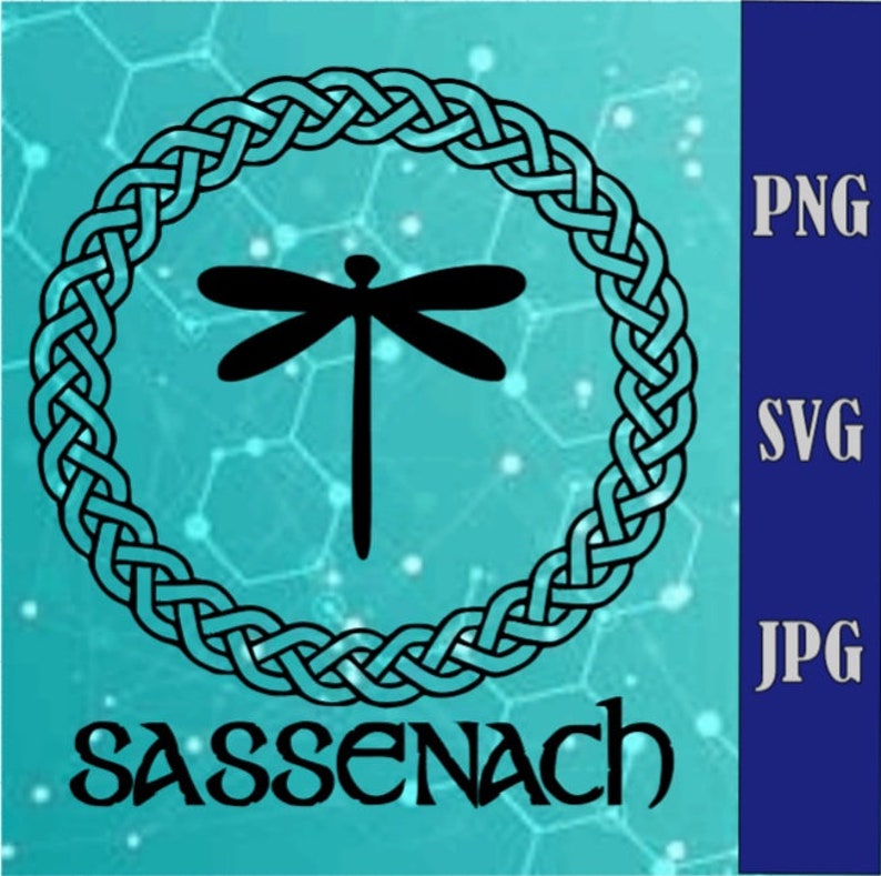 OUTLANDER SVG FILES - Dinna Fash Sassenach - 4 Designs! - Etsy