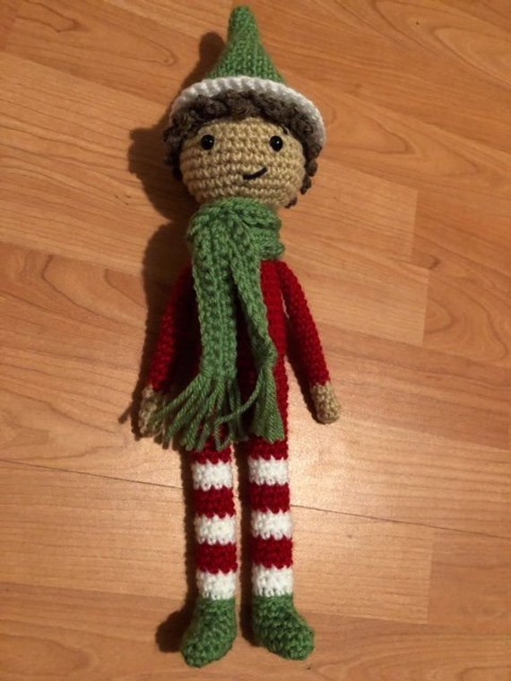 Knitting Pattern For Bernard The Elf Catherine Skull Girl Doll Crochet
