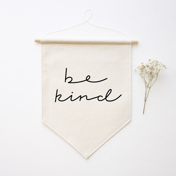 Be Kind Banner - Etsy UK