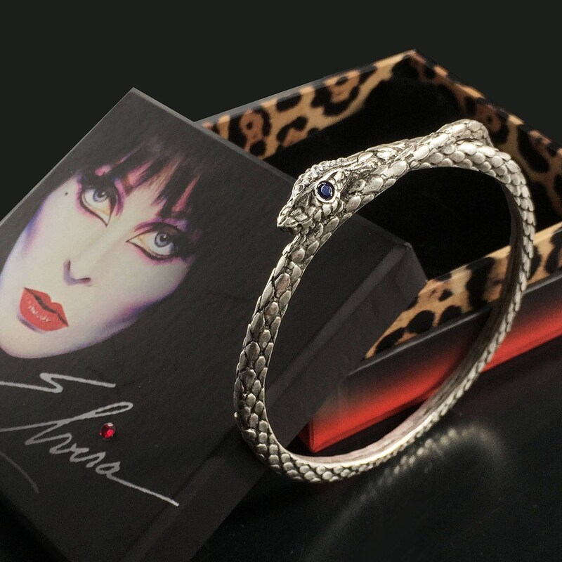 Silver Snake Bangle - Etsy