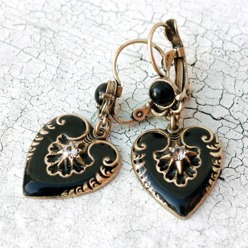 Heart Gothic Jewellery - Etsy