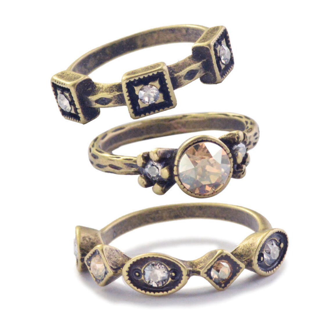 Antique Rings Vintage Rings Boho Rings Boho Ring Stacking - Etsy