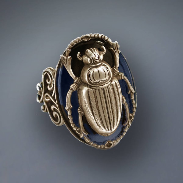 Scarab Ring - Etsy