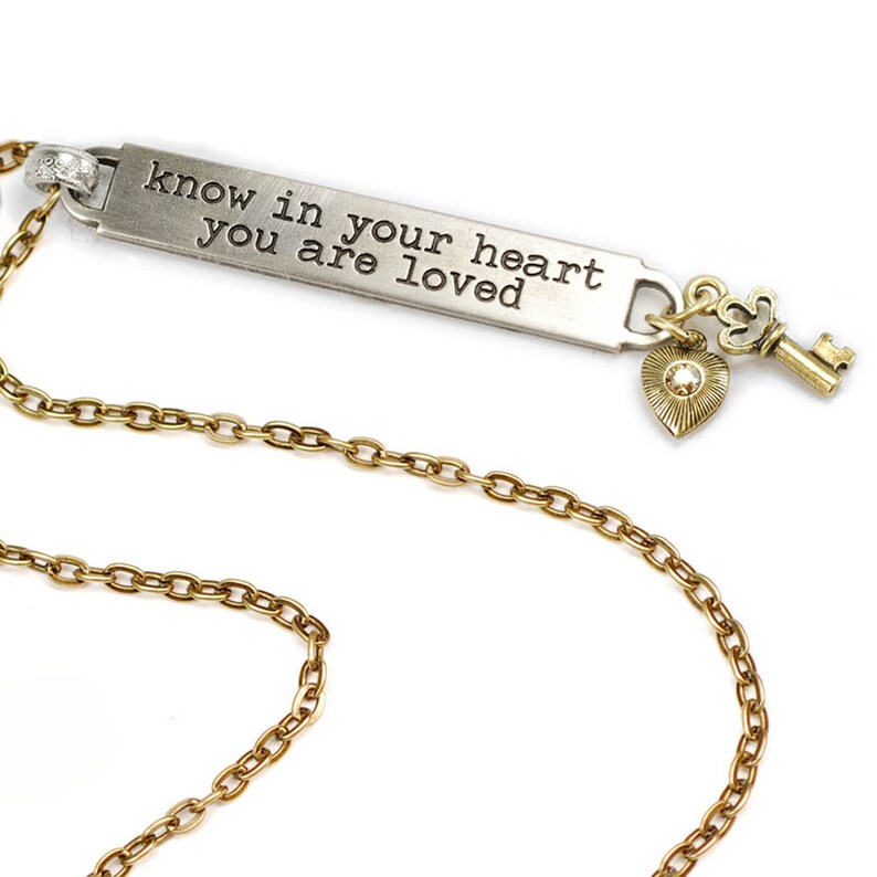 Inspirational Necklace Motivational Inspirational Jewelry - Etsy