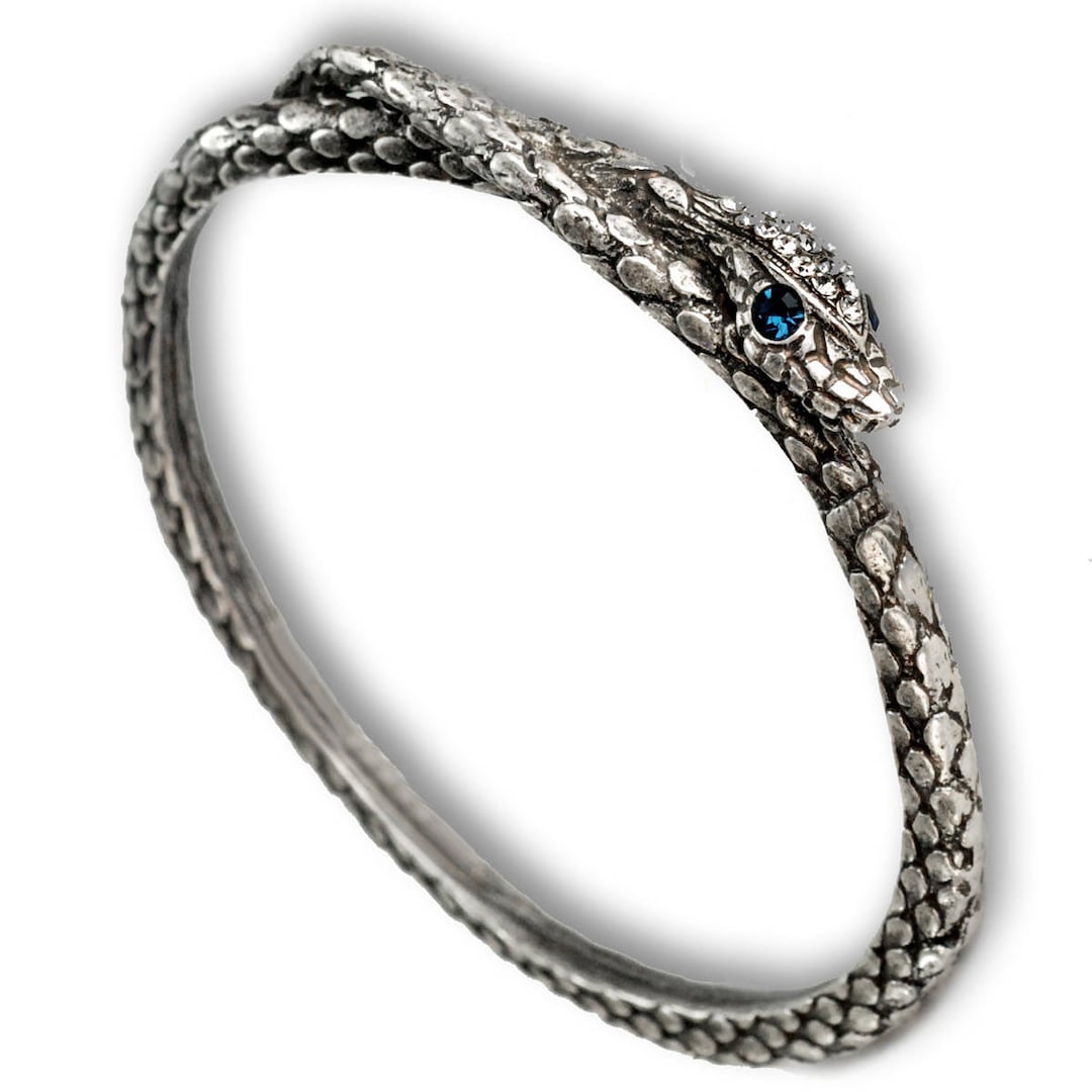 Snake Bangle, Vintage Snake Bracelet, Serpent Bracelet, Snake Jewelry ...