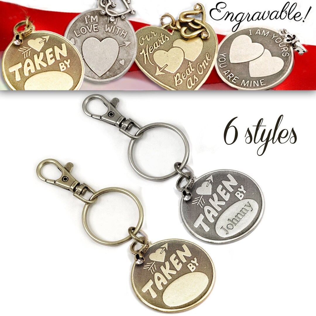 Keychain for Women, Heart Keychain, Purse Charm, Christmas Gift, Travel ...