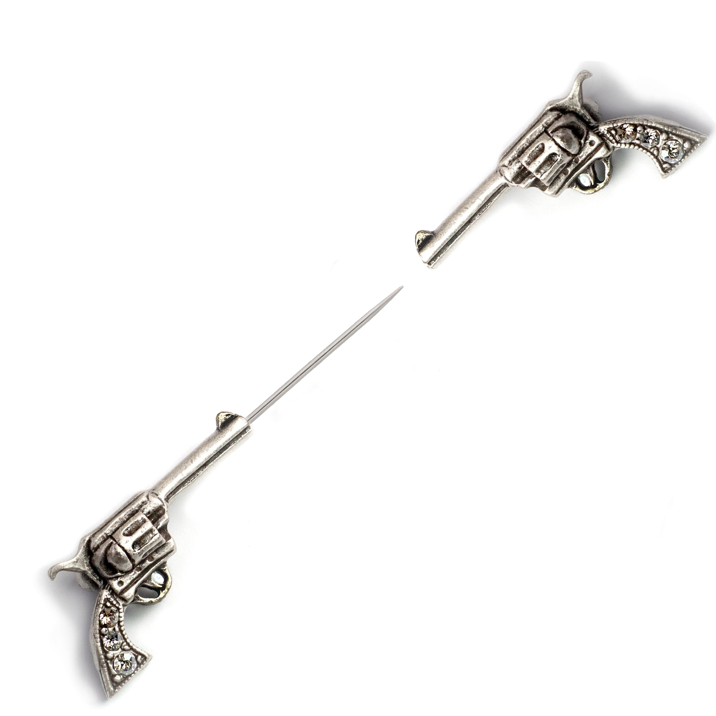 Gun Pin Lapel Pin Stick Pin Brooch Gun Jewelry Pistol | Etsy