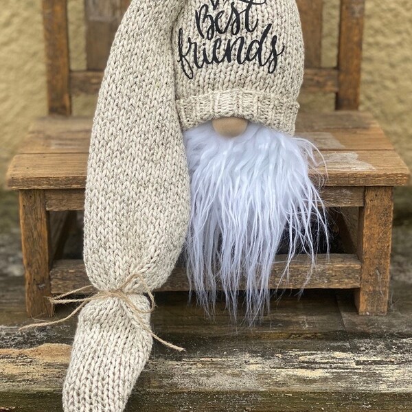 Gnome Best Friend Svg - Etsy