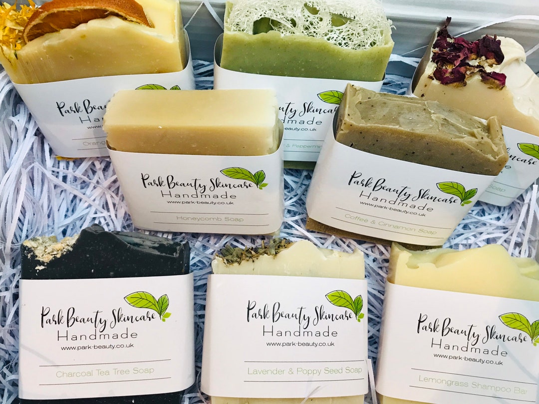 Luxury Soaps, a Box of 8 Natural Handmade Soaps, Wedding Gift, Artisan ...