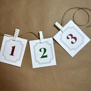 Kindness Christmas Countdown • Printable Advent Calendar With ...